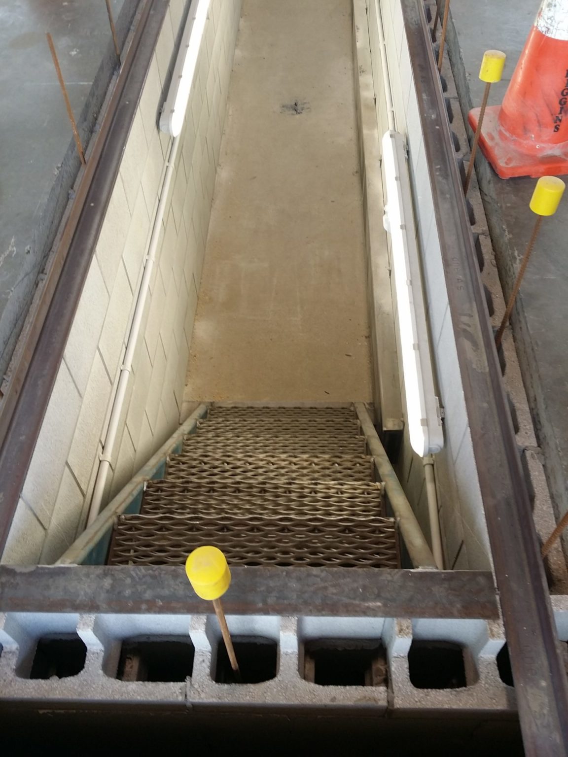 Mechanical pit lighting | Alex Stewart Electrical